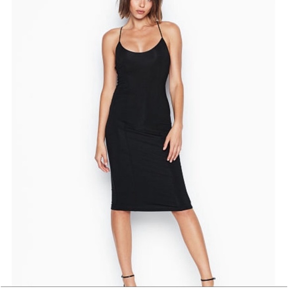 Victoria's Secret | Dresses | Nwtvictorias Secret Tie Back Midi Length ...